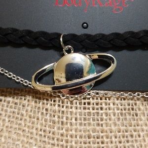 Body Rage | Jewelry | Body Rage Saturn Choker Set | Poshmark